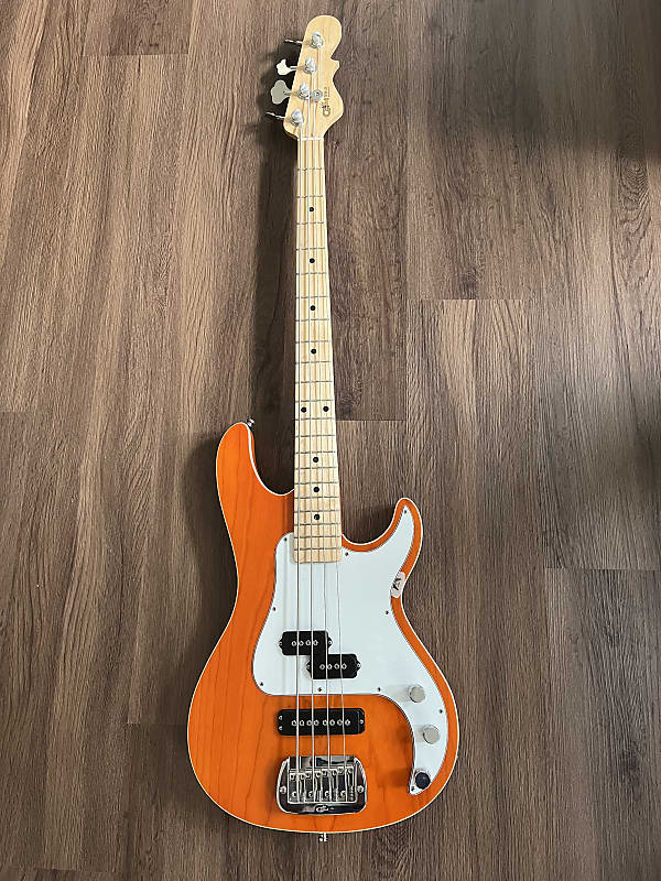 G&L SB-2T - Limited Edition Bass Guitar - Orange | Reverb