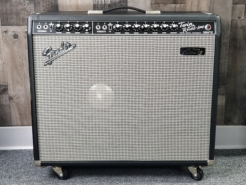 2010s Fender '65 Twin Custom 15 - 85 Watts - 15" Cast Speaker | Reverb