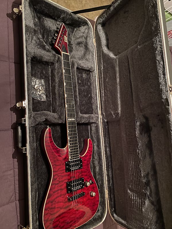 RARE! 2008 ESP Horizon NT-II not E-II See Thru Black Cherry | Reverb