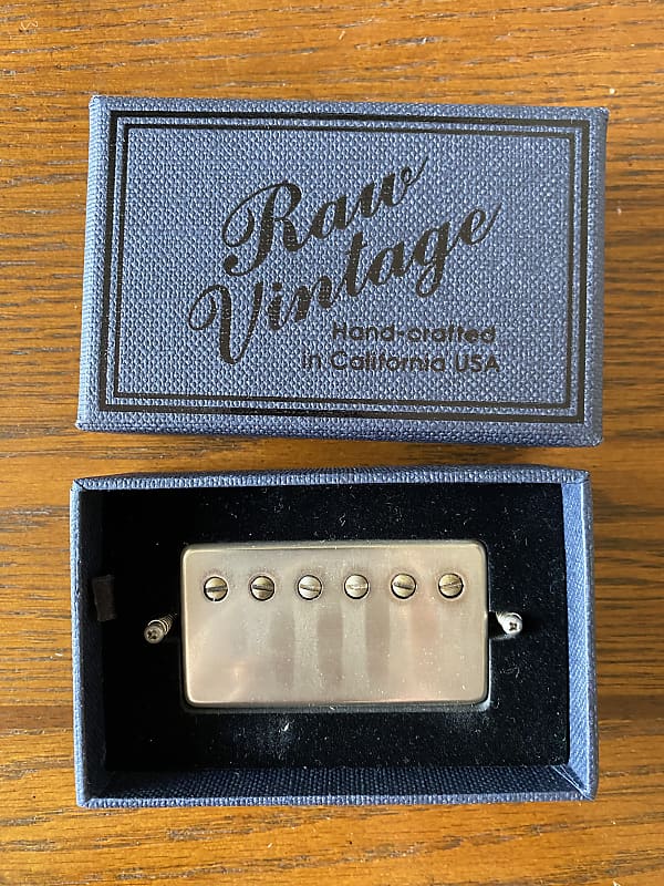 Raw Vintage Humbucker aged F-Space 2020’s - Aged nickel | Reverb