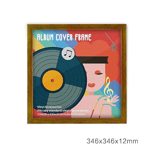 Wood Vinyl LP Record Frame | Reverb