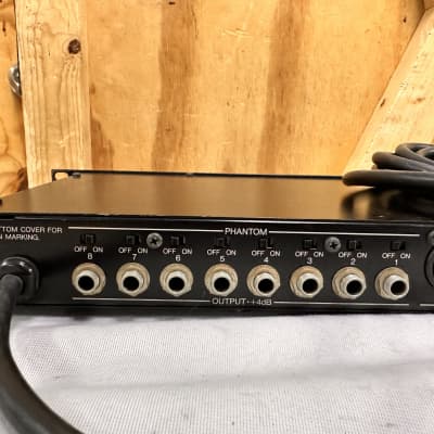 YAMAHA MLA7 8ch Mic Line Preamp Amplifier - Tested & Working | Reverb