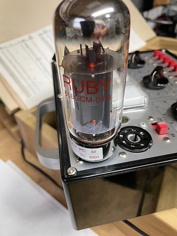 Pair of Ruby/Sovtek 6L6GC Tubes | Reverb