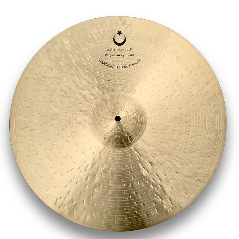 Pergamon Cymbals Traditional Jazz Series 24'' China | Reverb