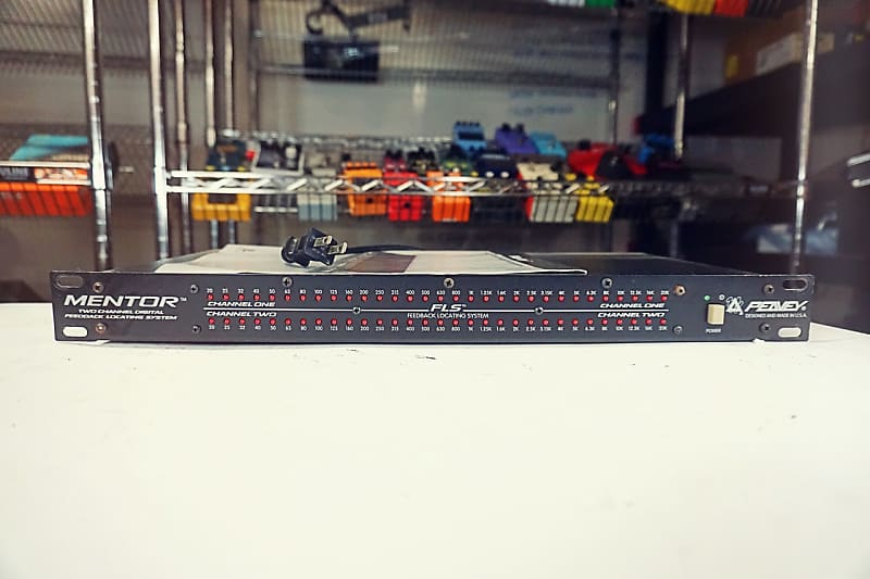 Peavey Mentor 2 channel digital feedback locating system | Reverb