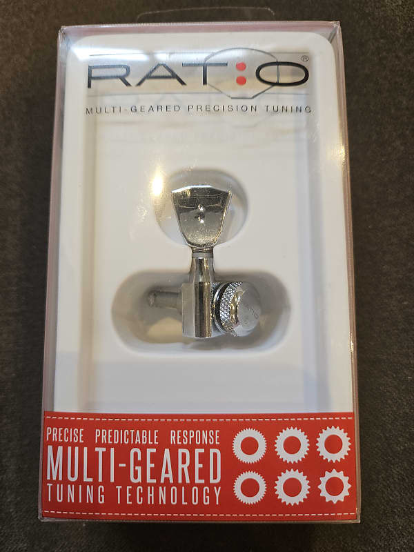 Graph Tech Ratio Locking 3x3 Right handed vintage chrome | Reverb