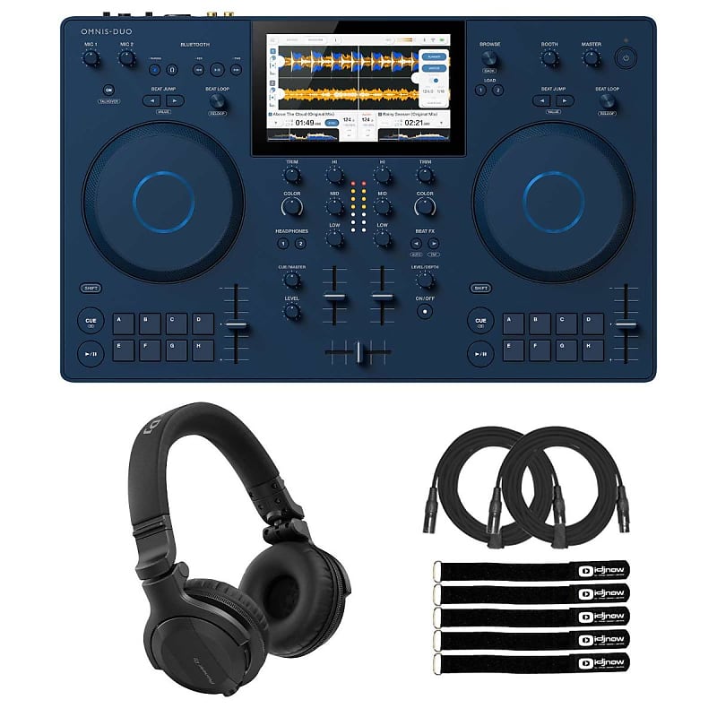 Alpha Theta OMNIS-DUO Portable Battery Powered Bluetooth DJ | Reverb