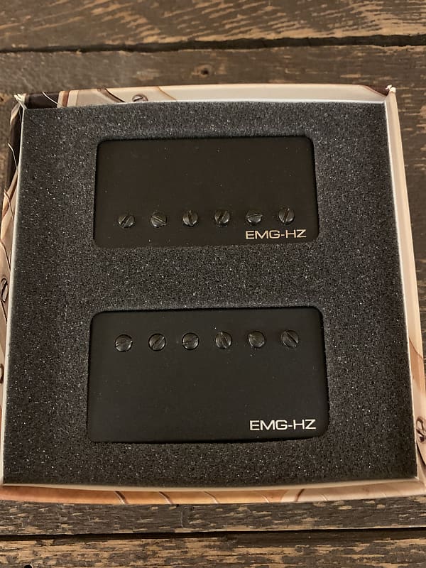 EMG HZ passive pickup set - Black | Reverb
