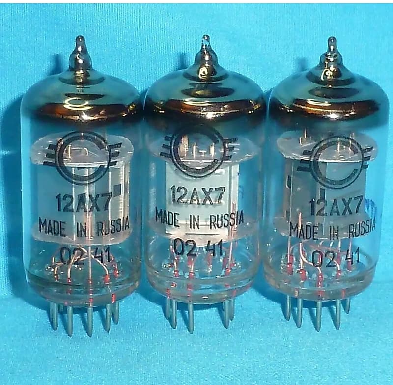 Svetlana 12ax7 winged c,s | Reverb