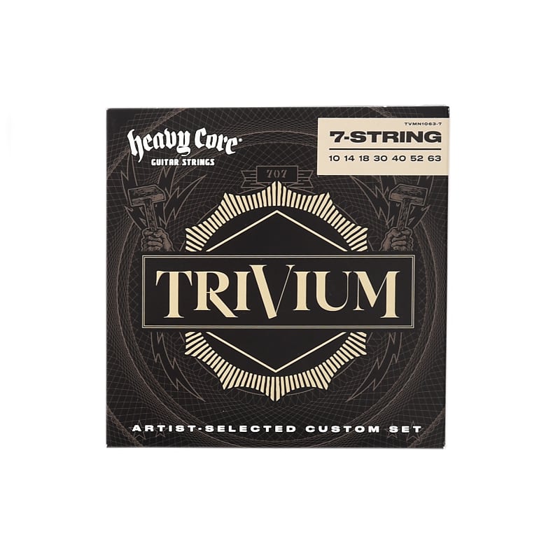 Dunlop String Lab Artist TVMN10637 Trivium 7-String Set 10-63 | Reverb