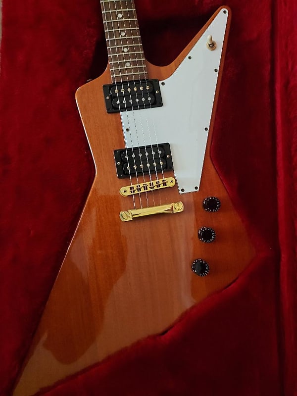 Gibson 76 Reissue Explorer 2013 - natural | Reverb