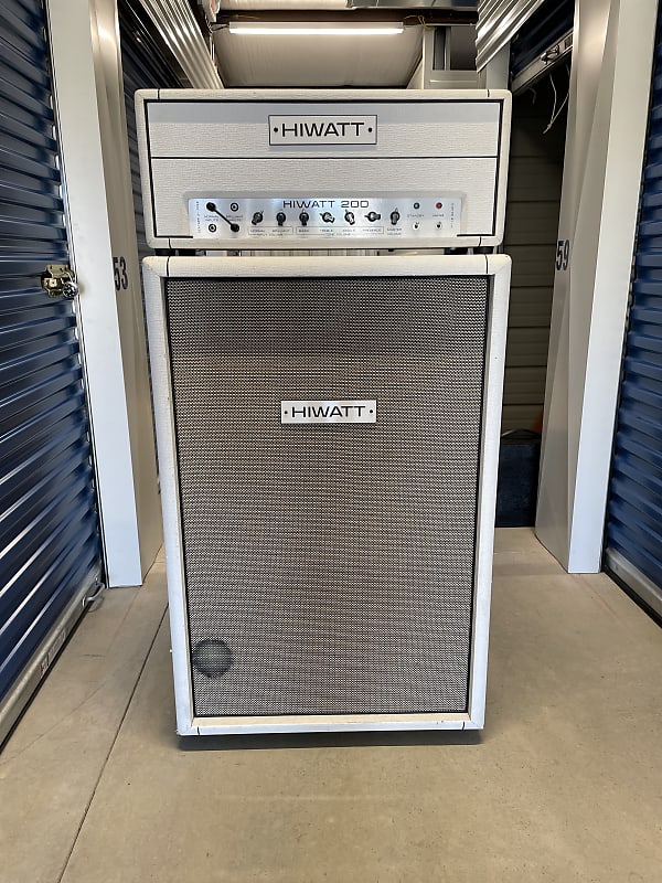HiWatt HiWatt DR201 and SE410115F Cab 2011 White | Reverb