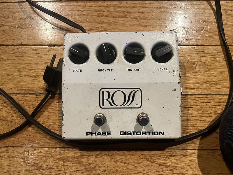Ross Phase Distortion R70 1980s - Rare white finish | Reverb