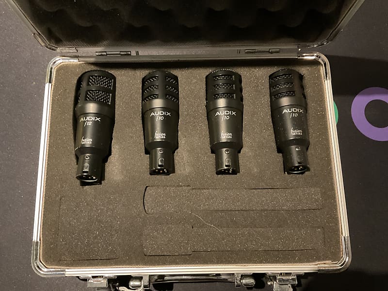 Audix 4 Piece Fusion Series F12/F10 Dynamic Drum Mic Pack | Reverb