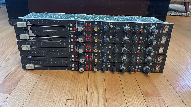 Lot of 5 Studer 963 Mic / Line Pre-Amp Channel Strips | Reverb