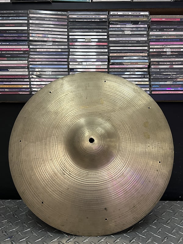 Zildjian 18” Crash Ride Cymbal 1970s | Reverb