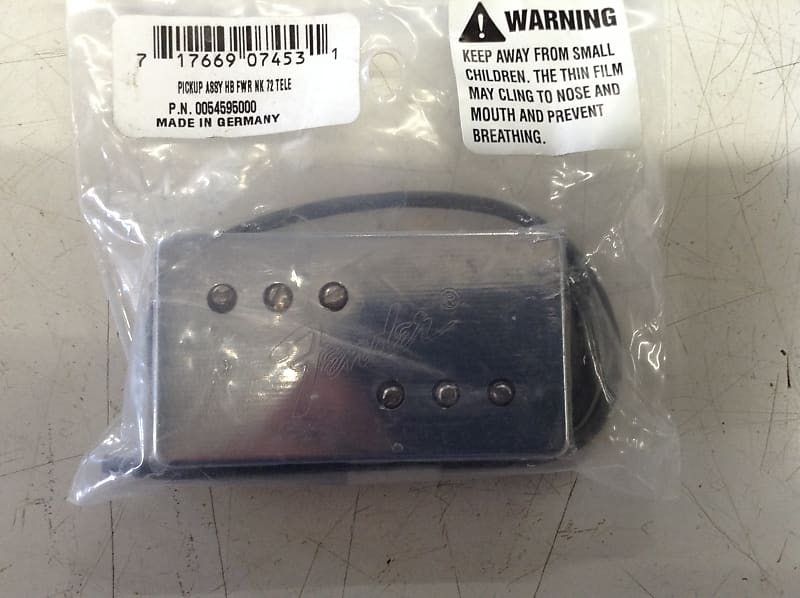 Fender HB FWR NK 72 Telecaster chrome | Reverb