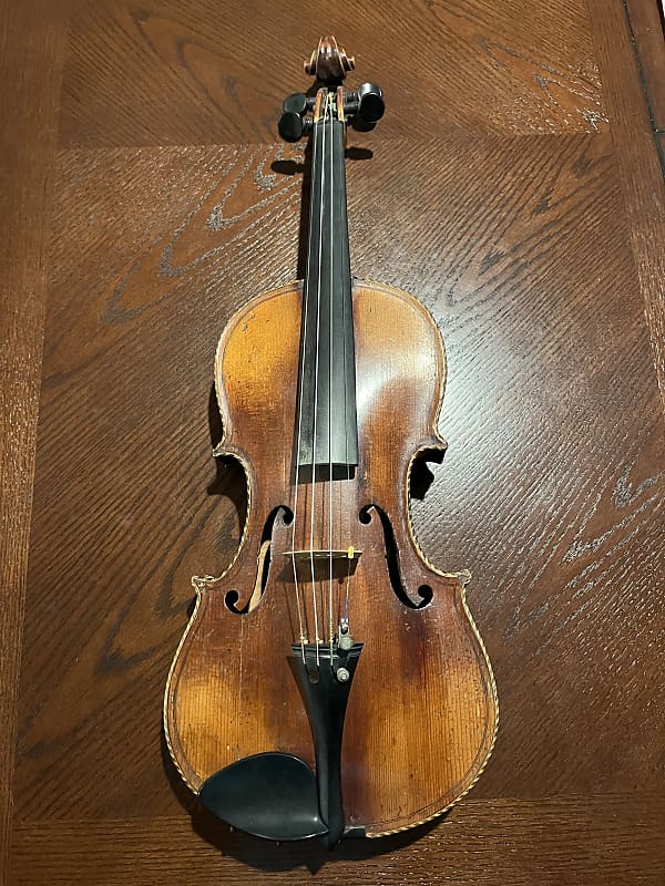 Custom 4/4 Violin 1930’s - Varnish with Inlay | Reverb