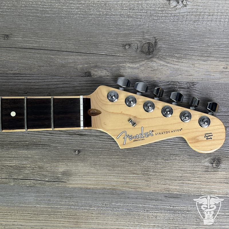 Fender Channel Bound Stratocaster Neck W/Tuners | Reverb