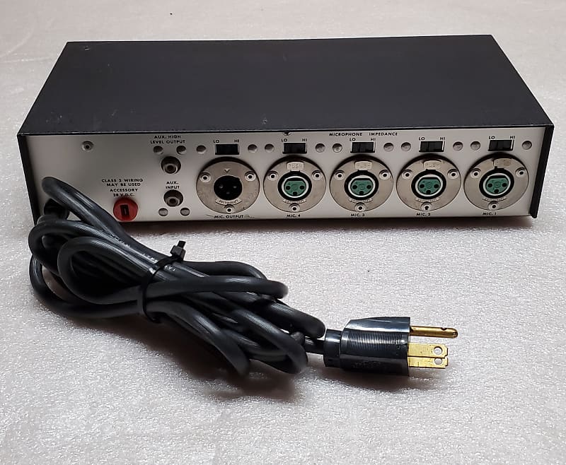 Shure Microphone Mixer 4 -Channel M68FC | Reverb