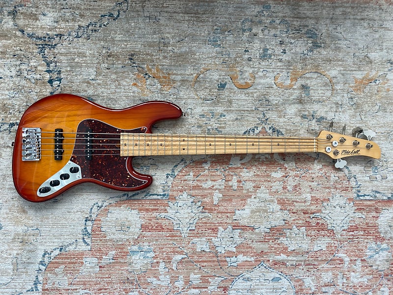 Mike Lull M5V 2023 - Amber Burst | Reverb