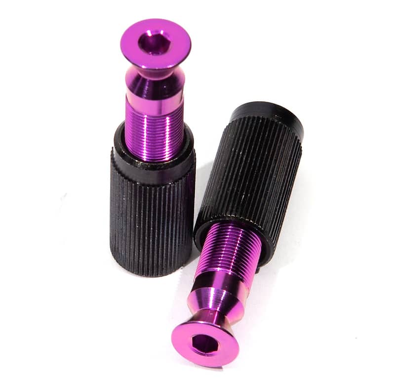 FU-Tone Titanium Bridge Posts Purple | Reverb