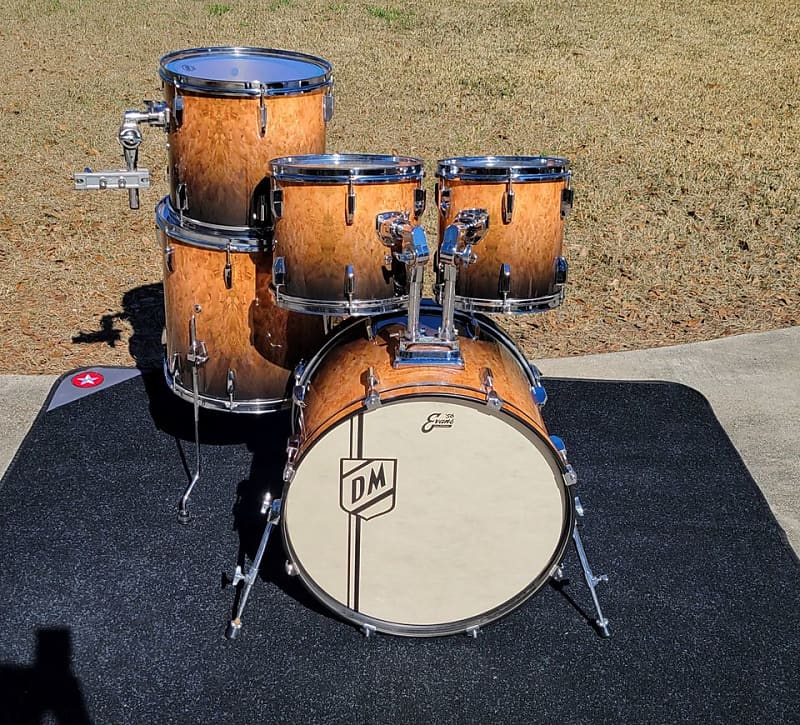 Pearl Export 1990's 5 Piece Drum Shell Pack Rewrapped | Reverb