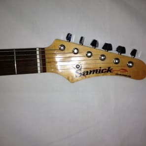 Samick Strat Copy 80's? Sunburst | Reverb