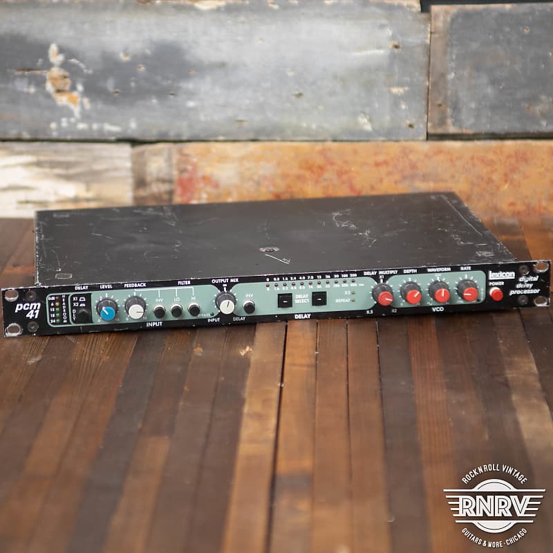 Lexicon PCM 41 Digital Delay Processor Serviced | Reverb