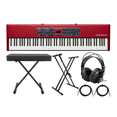 Nord Grand 88-Key Keyboard Bundle with Nord Keyboard Stand, | Reverb