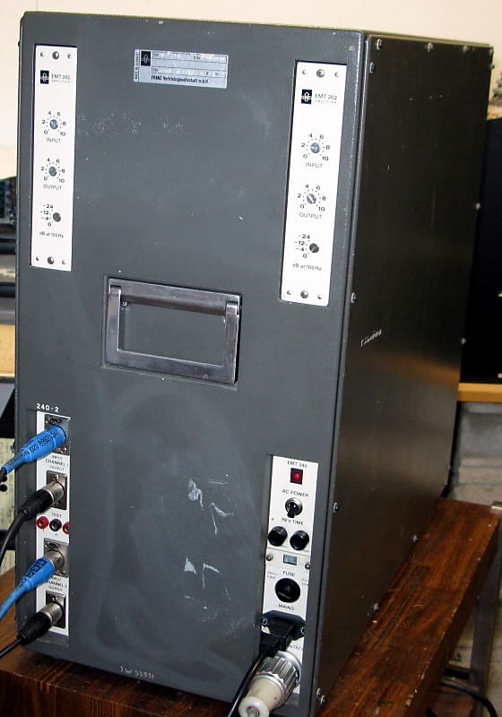 EMT 240 Gold Foil Stereo Reverb Custom Remote ex BBC mid 80's | Reverb