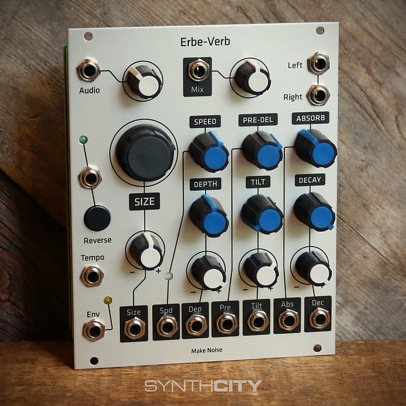 Make Noise Erbe-Verb w/ Grayscale Panel | Reverb
