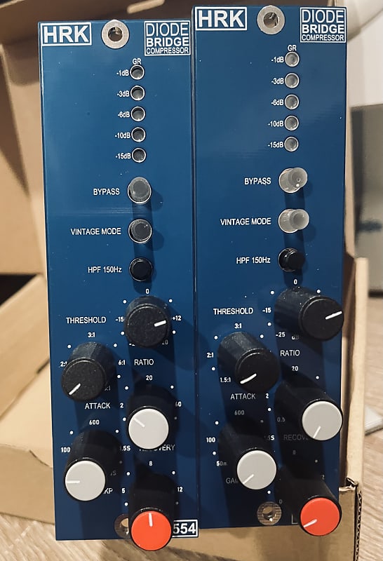HRK CP554 Diode Bridge Compressor Matched Pair | Reverb