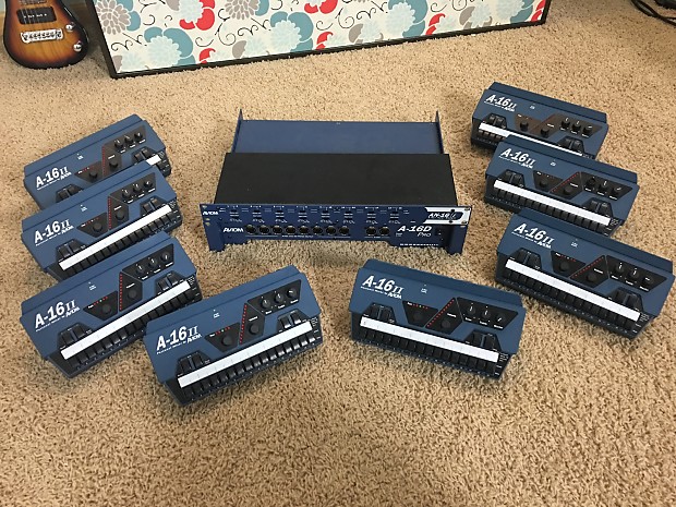 Aviom A-16d Pro AN-16/i A-16II Personal Mixing Sytem | Reverb