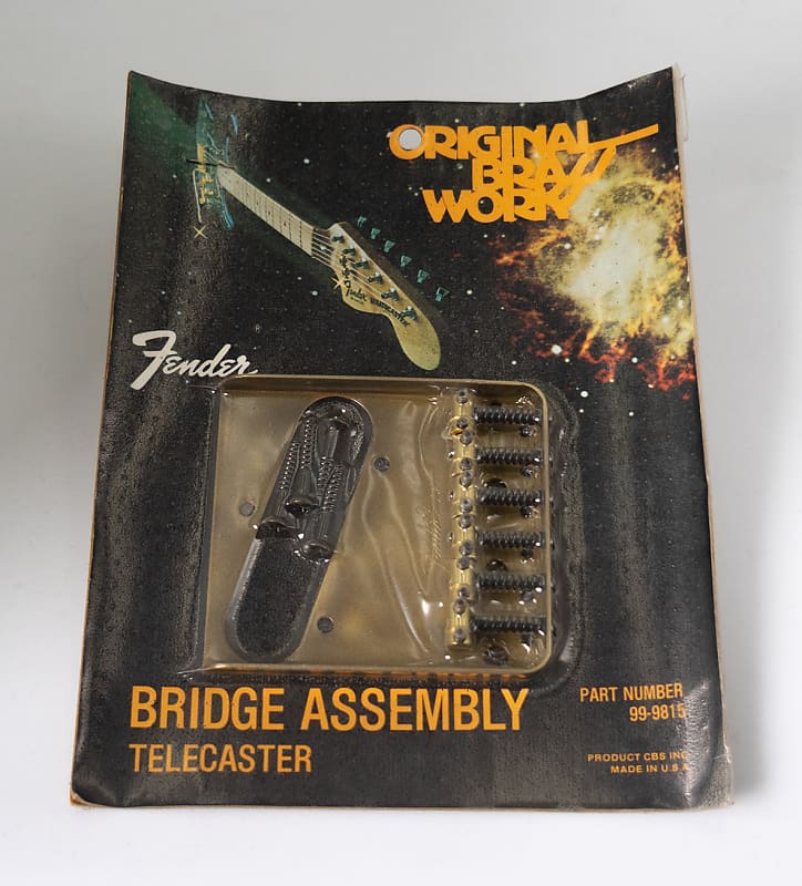 Fender Telecaster Bridge Assembly from late 70s - original | Reverb