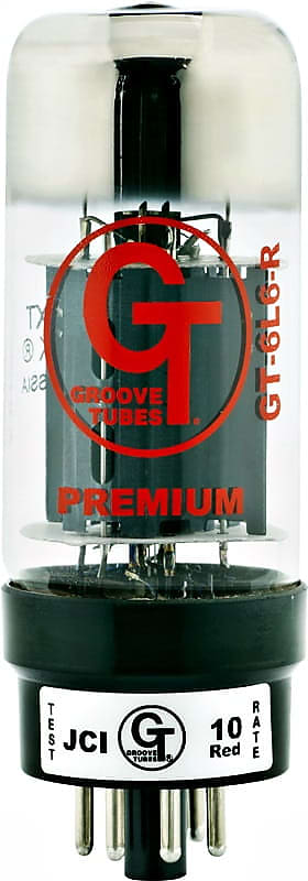 Groove Tubes GT-6L6-R-M- Select 6L6 Pwr Vacuum Tube- Medium | Reverb