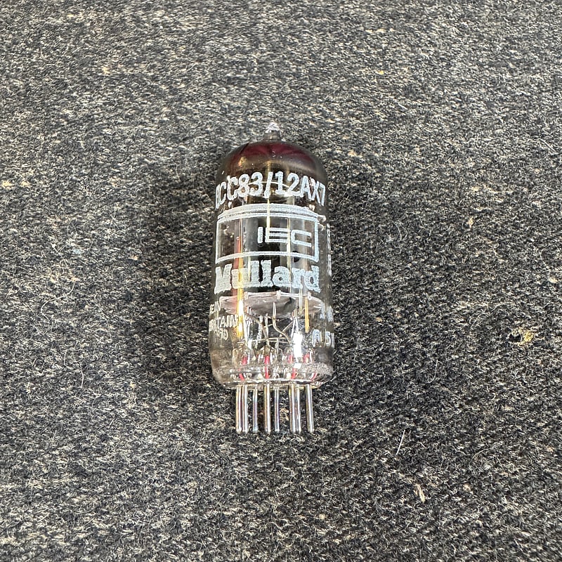 Vintage 1970s Mullard IEC 12AX7 Preamp Tube ECC83 Valve #209 | Reverb