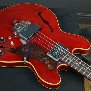Epiphone Rivoli Rivoli 2 Bass 1967 Cherry | Reverb