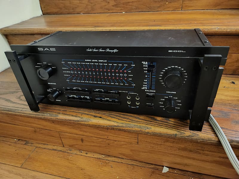 SAE 2100L Solid State Stereo Preamplifier PreAmp Pre | Reverb