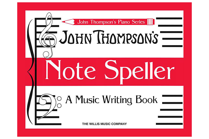 Note Speller - A Music Writing Book | Reverb