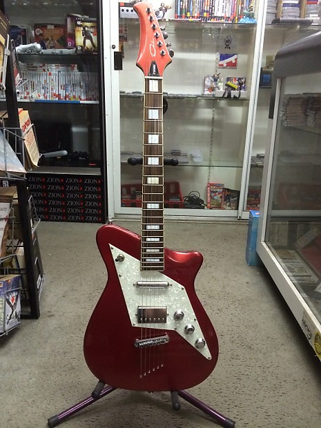 Devlin Imposter Six String Electric Guitar Red Metallic | Reverb