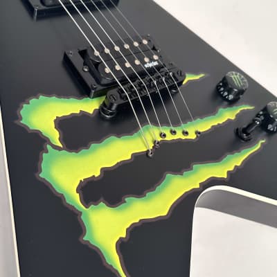 Schecter Diamond Series Monster Energy Flying V 2017 | Reverb