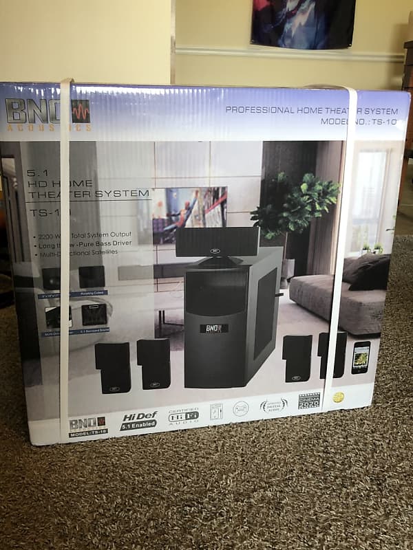 BNO Acoustics TS-10 Home Theatre System 2020 Black | Reverb