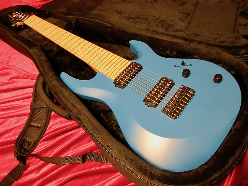 Kiesel Aries A8H Grabber Blue 8 String Guitar | Reverb