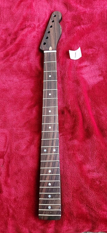 Telecaster Tele All Rosewood Replacement Neck, 9.5 Radius, | Reverb