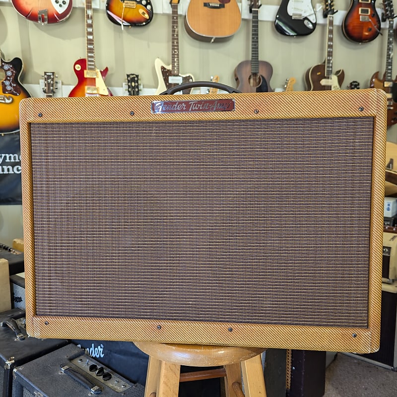 Fender Twin Amp 1959 - Tweed | Reverb