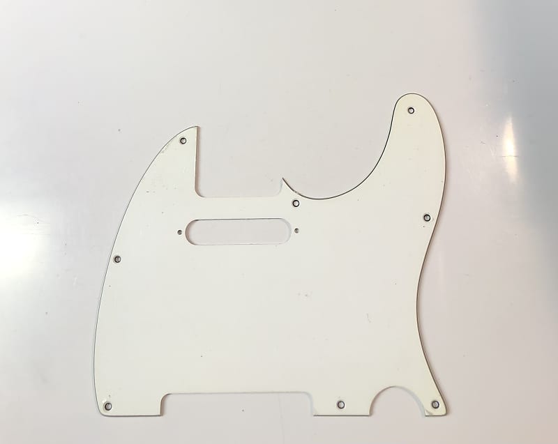 Telecaster Style 3-Ply NOS Pickguard Parchment | Reverb