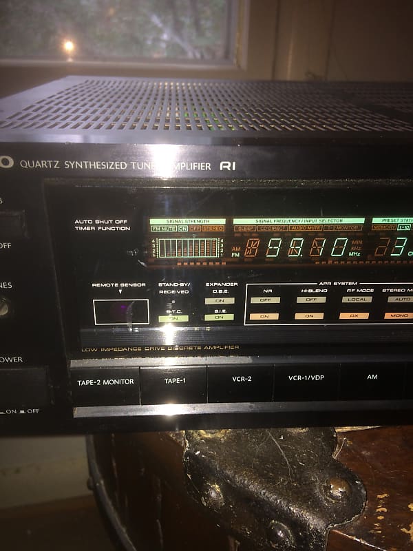Onkyo Tx 850 90s Black | Reverb