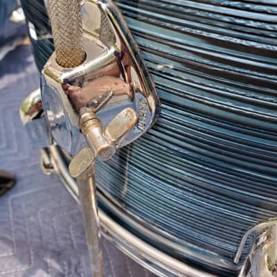 Tempro (pearl) Vintage MIJ 1960s - Blue Strata three piece | Reverb