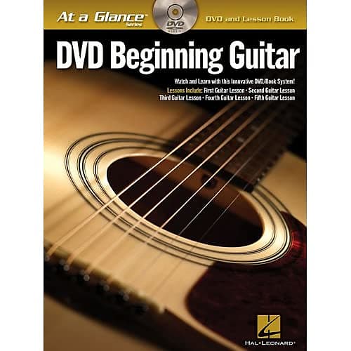 Beginning Guitar BK/DVD At a Glance Series DVD and Lesson | Reverb